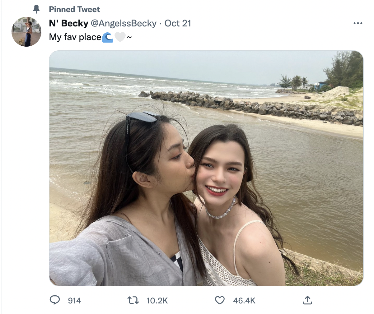 泰GL劇《粉紅理論》女女CP FreenBecky吻戲超多 戲外互動也曖昧至極！ | LalaTai 拉拉台